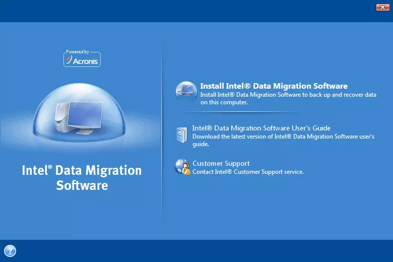 Intel maglumatlary göçürmek programma üpjünçiligi