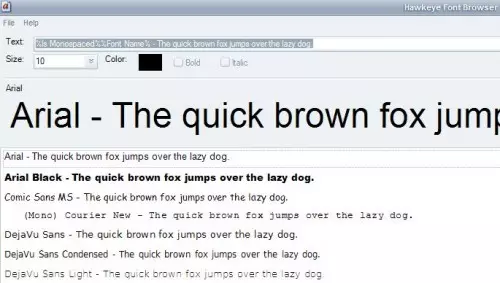 browserka font