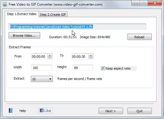 gratis video naar gif-converter