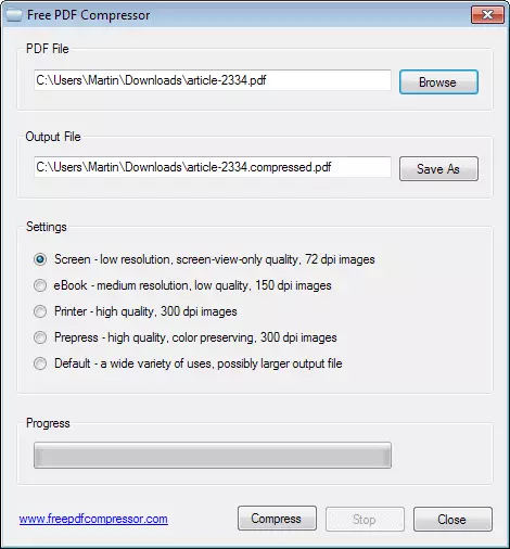 compressor de pdf gratis