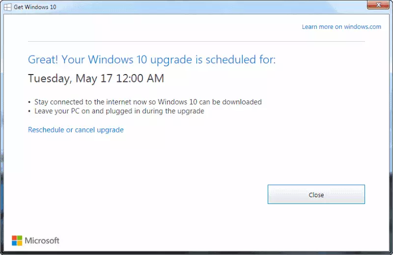 ajoyib Windows 10 yangilanishi rejalashtirilgan