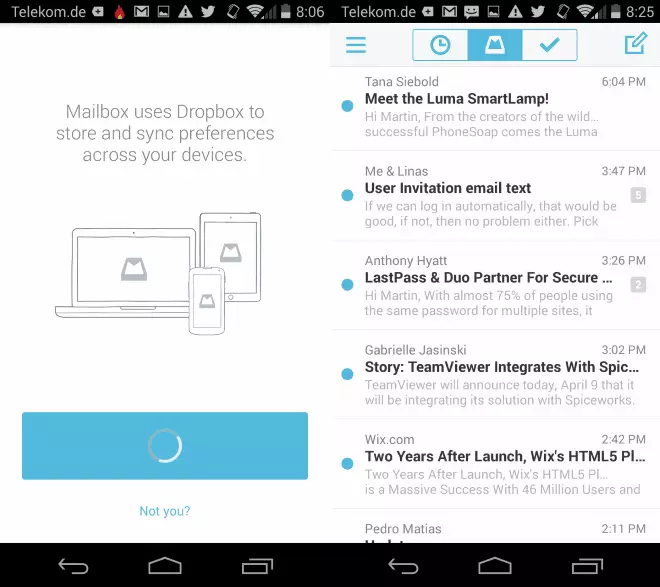 mailbox app ea android