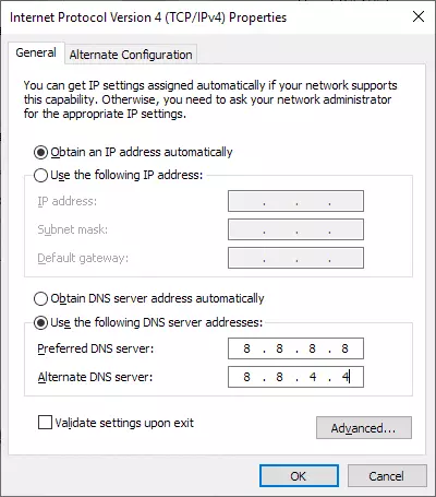 google public dns