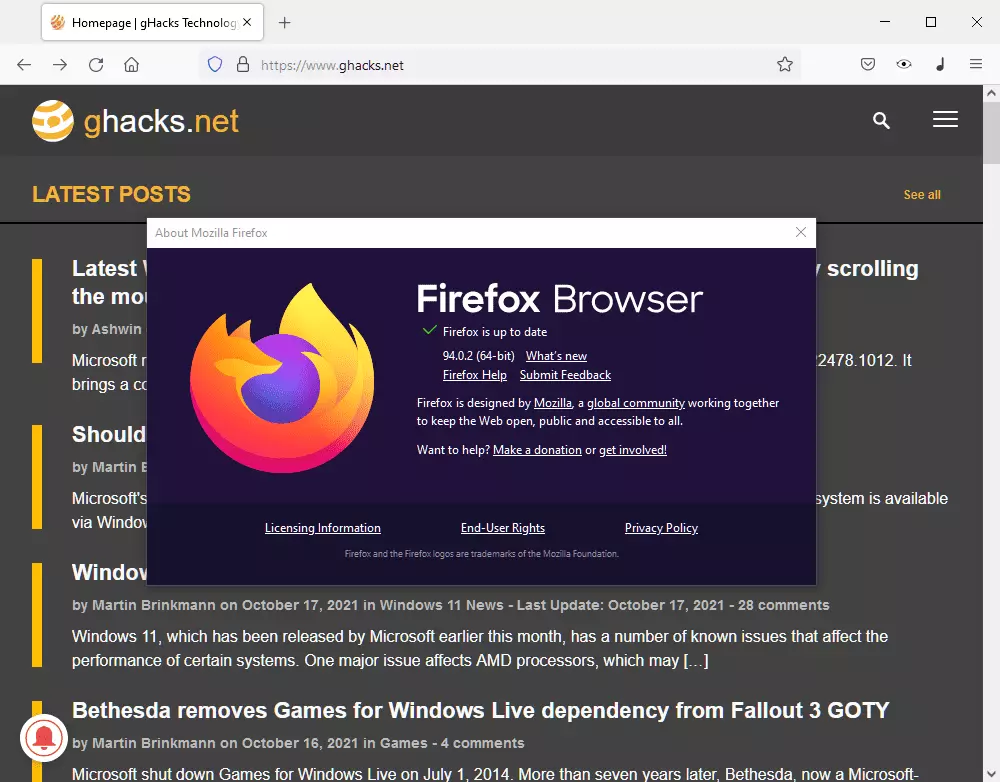 Firefox 94.0.2