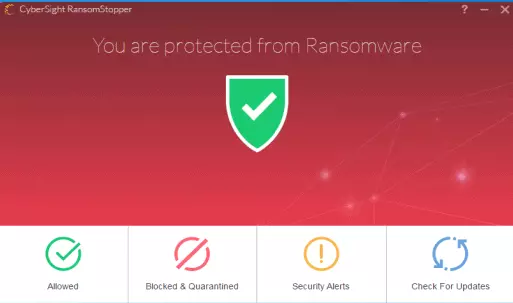 Windows uchun CyberSight RansomStopper anti-ransomware