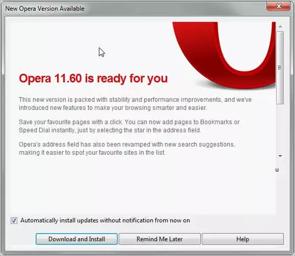 Opera 11.60