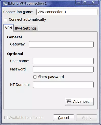 Konnessjoni ma' Microsoft VPN bil-Linux 22011_3