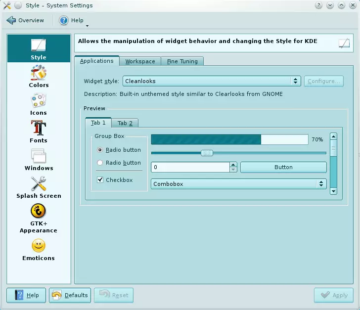 פערזענליכען KDE 4.4 22120_2