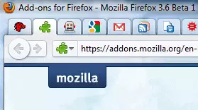 Firefox App Tabs Add-On