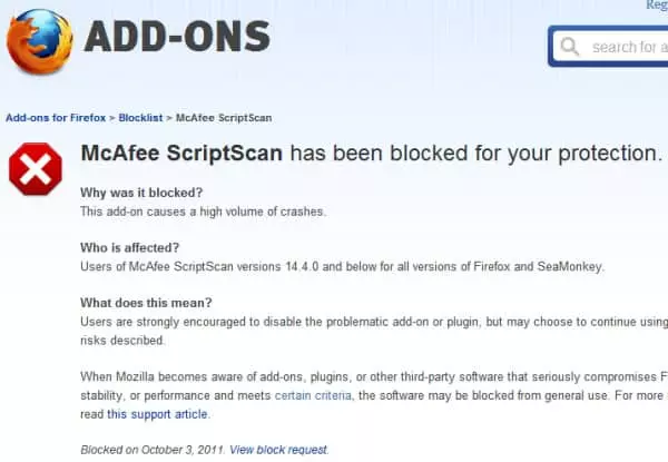 mcafee scriptscan