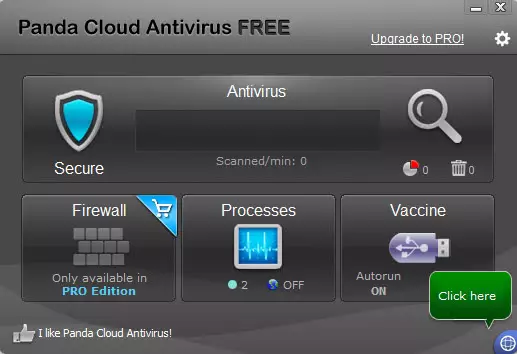 Panda Cloud Antivirus free 2