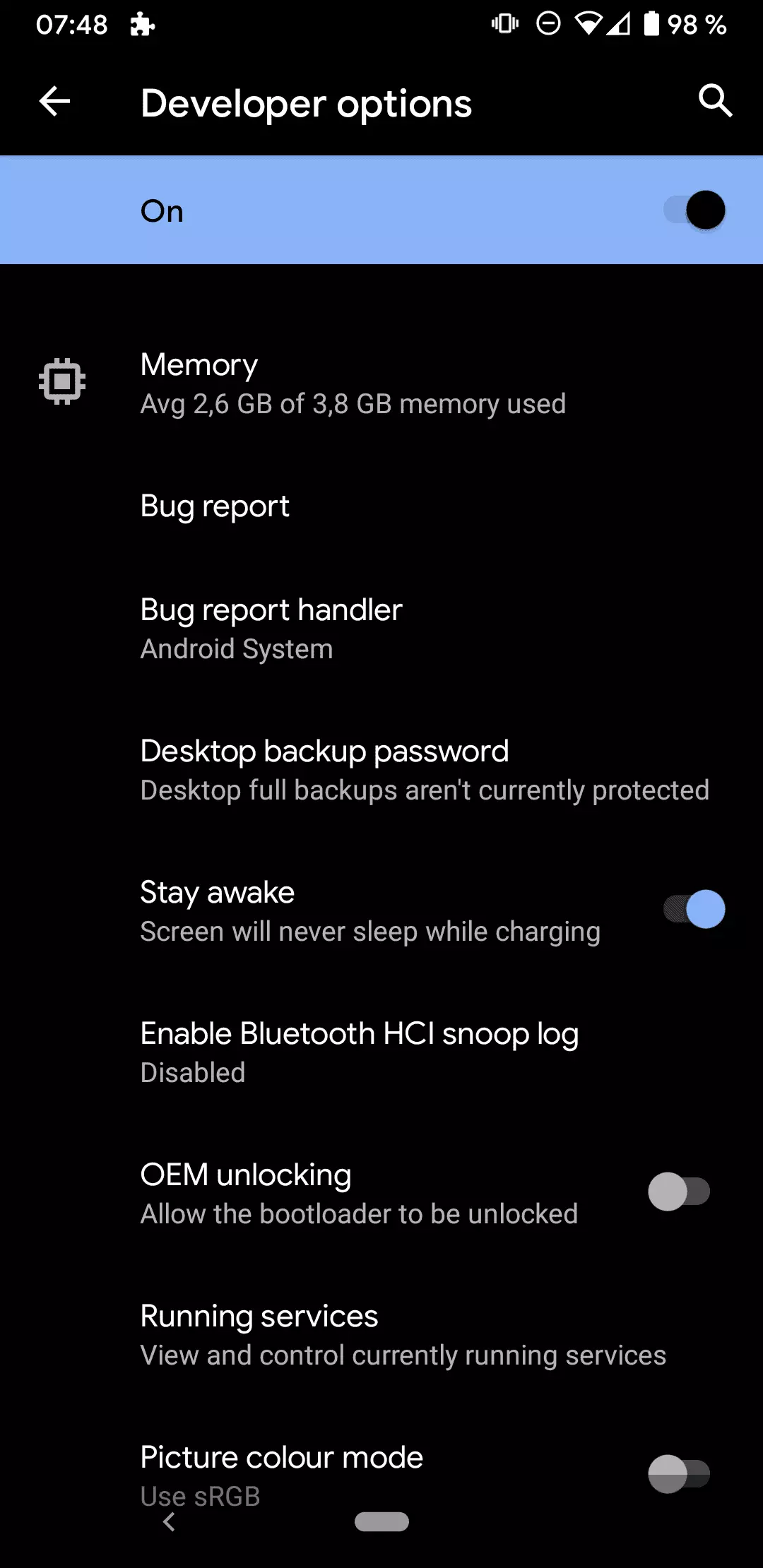 memorya nga na-install sa android