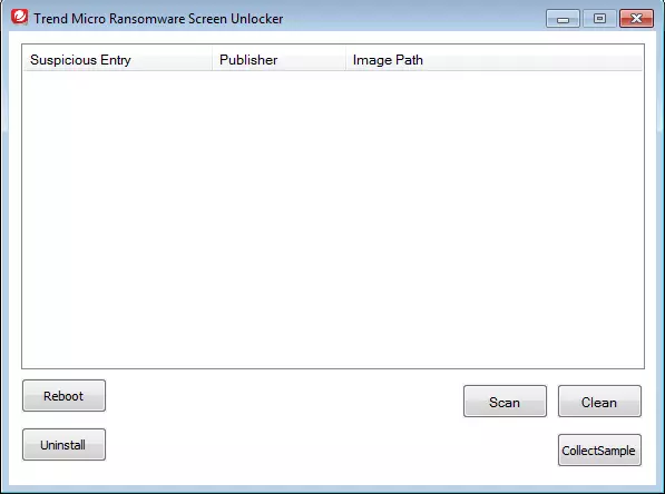 Алатка за отклучување на екранот trendmicro ransomware