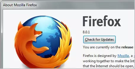 Firefox 8.0.1