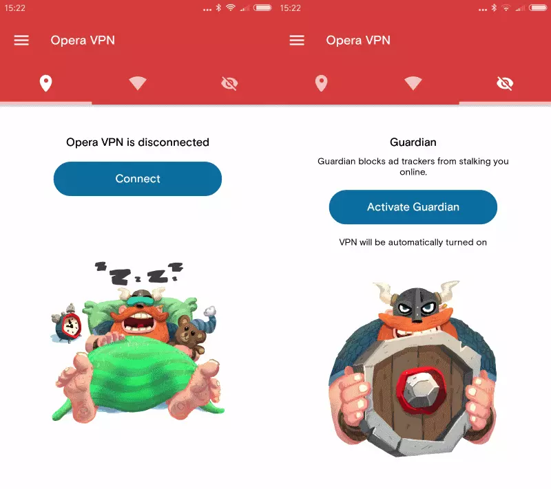 opera vpn pro android