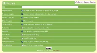php proxy config