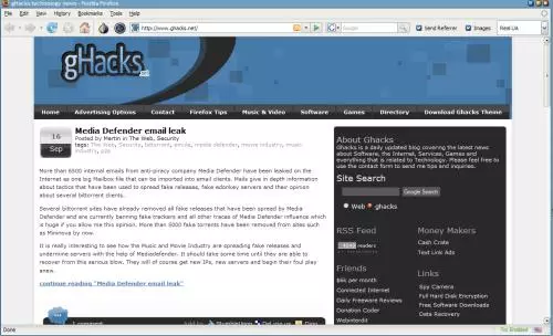 captura de tela do navegador xerobank