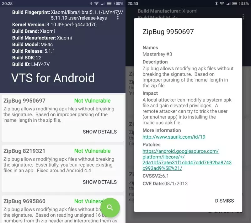 vts voor Android