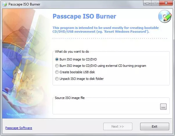 passscape iso burner