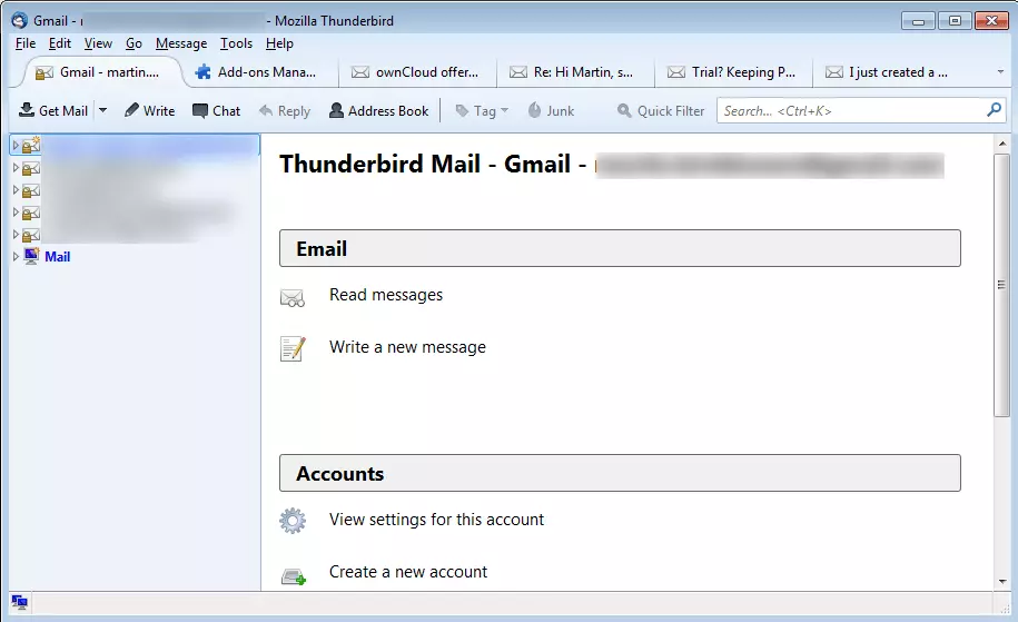 thunderbird australis အပြင်အဆင်