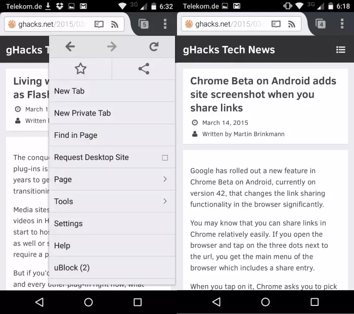 ublock firefox ប្រព័ន្ធប្រតិបត្តិការ Android