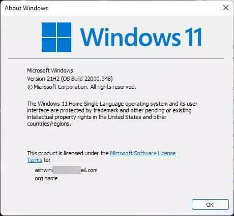 Windows 11 uchun Windows Update KB5007262 Ko'rib chiqish ko'plab tuzatishlar va Fluent 2D Emoji uslubini olib keladi 23151_1
