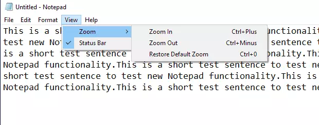 zoom notepad