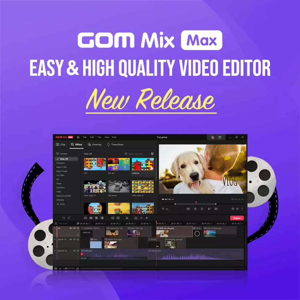 GOM Mix Max: és bo el nou programari d'edició de vídeo? (Llegiu fins al final per obtenir un regal especial!) 23335_1