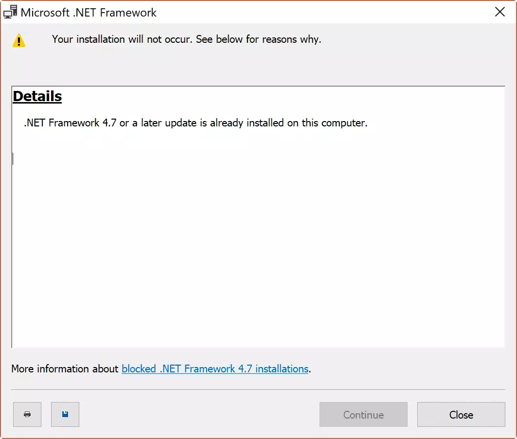 net framework 4.7