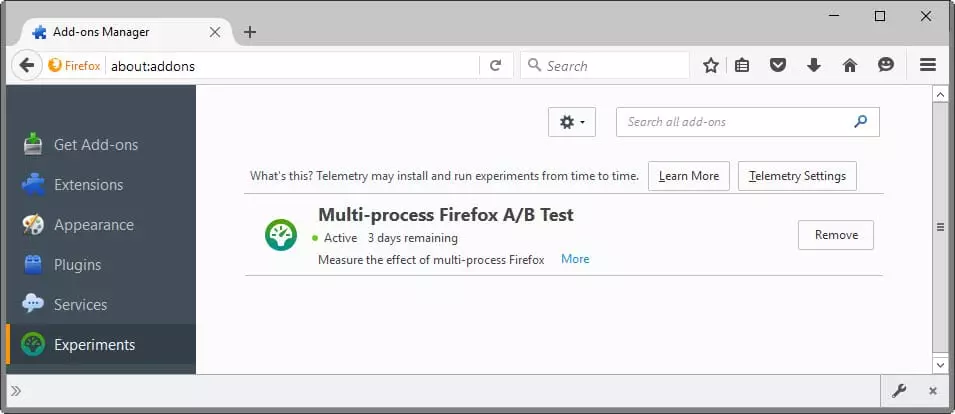test multi-proċess Firefox