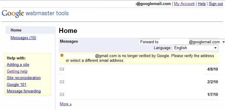 L'email @gmail.com n'est plus vérifié par Google 23554_1