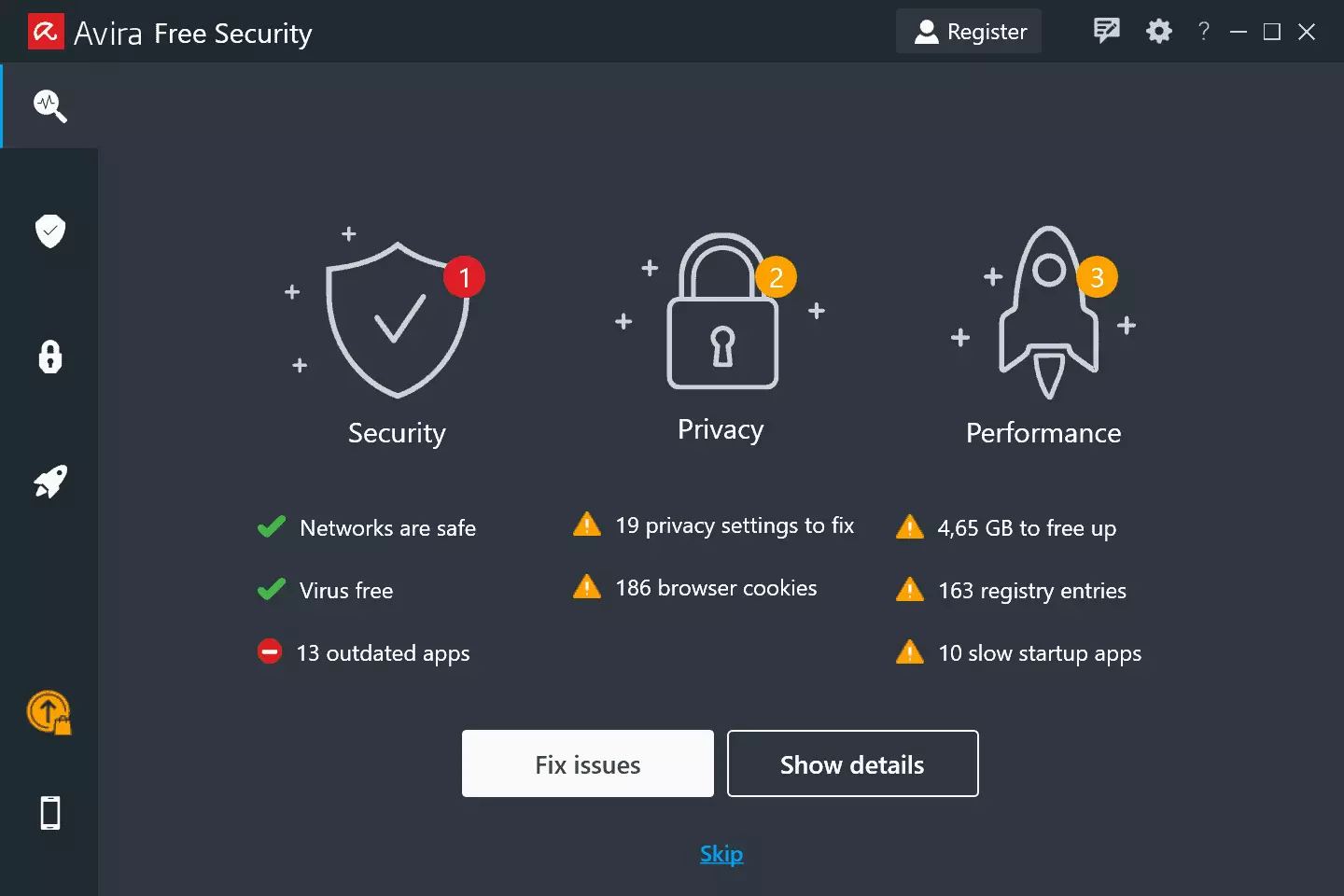 Avira Free Security za Windows: moćno sigurnosno rješenje 23620_3