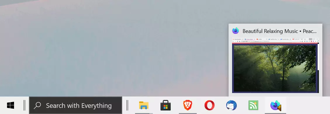 windows taskbar အသံတံဆိပ်များ