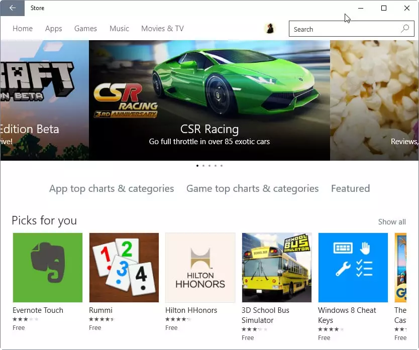 windows store