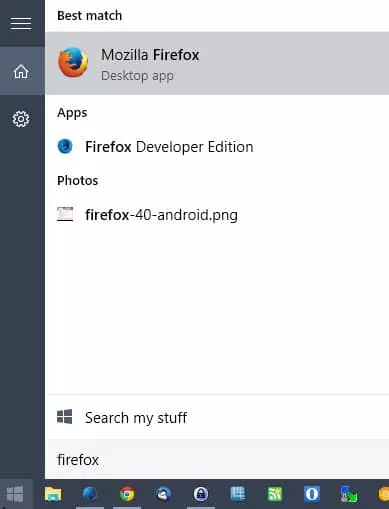 windows 10 search