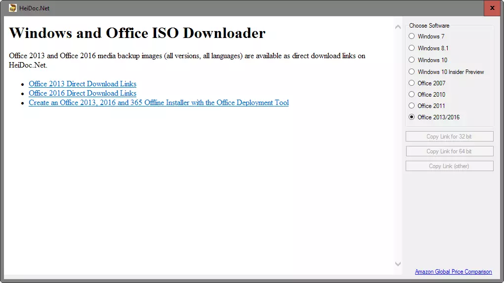 Windows オフィス iso ダウンローダー