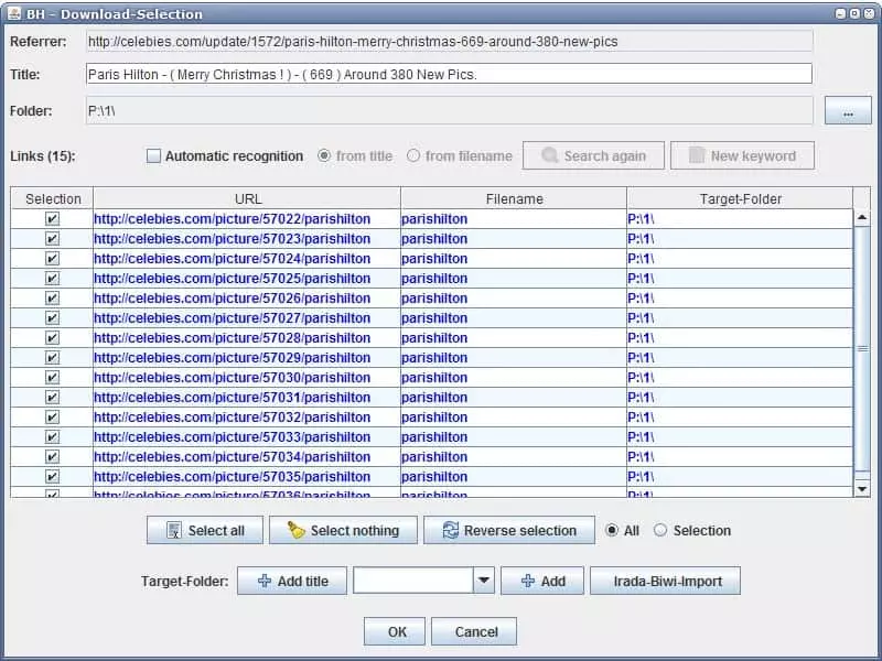 Batch nga Pag-download sa mga Hulagway Gikan sa Mga Site sa Pag-host sa Imahe