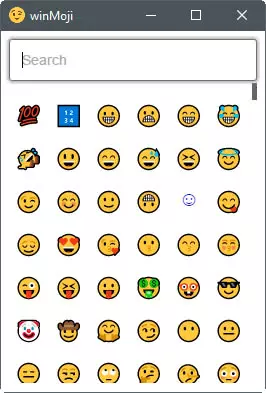 winmoji emoji-vinduer