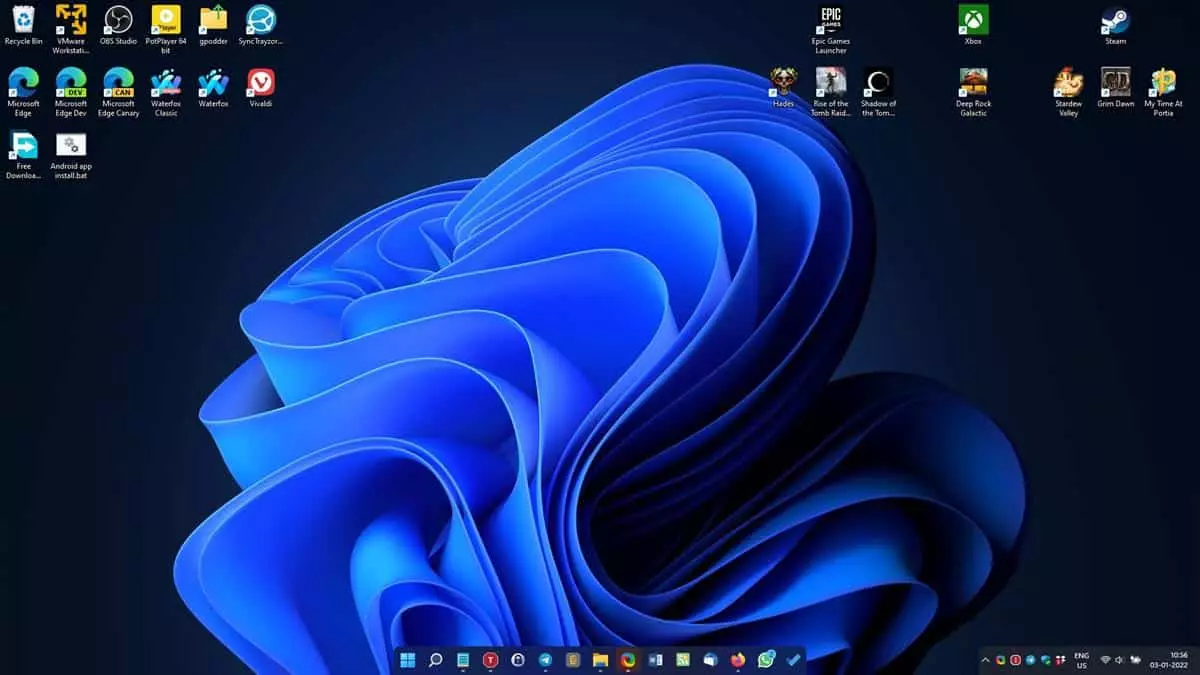 TaskbarXI inoshandura iyo Windows 11 Taskbar kudhoki