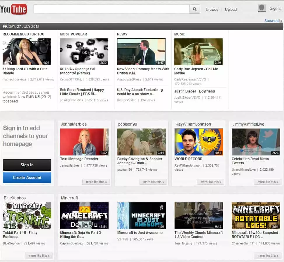 E te mana'o e fa'ata'ita'i le YouTube's Carousel Look? Ona fai lea