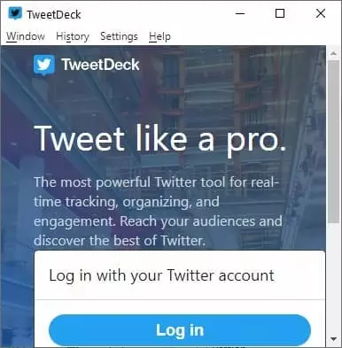 TweetDeck nguyên tử