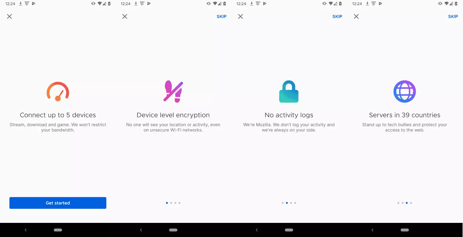 firefox privatus tinklas vpn Android