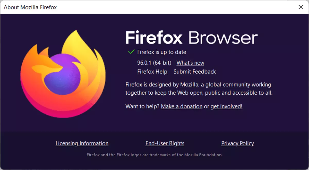 I-Firefox 96.0.1