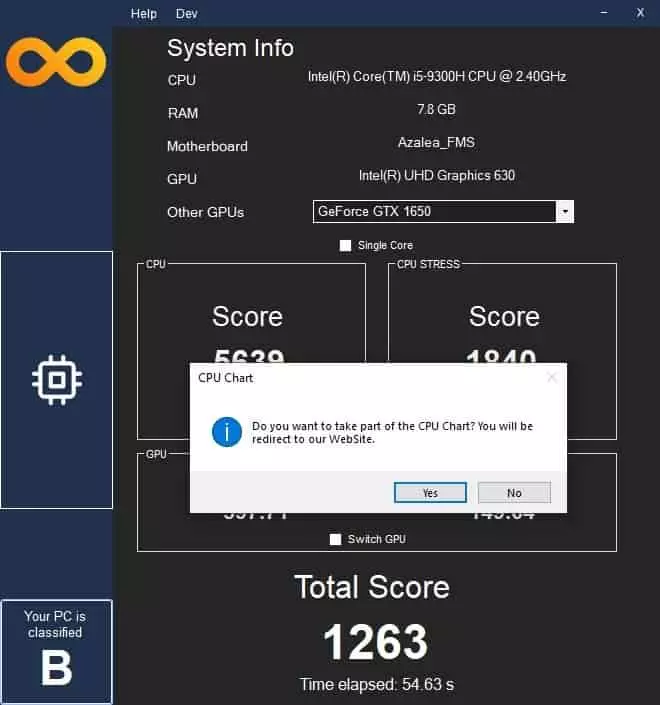 InfinityBench mengirimkan hasil