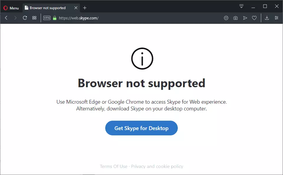 Firefox Opera 不支持Skype