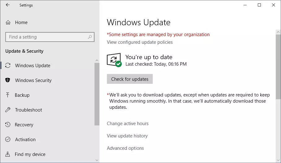Windows 10 atjauninājums