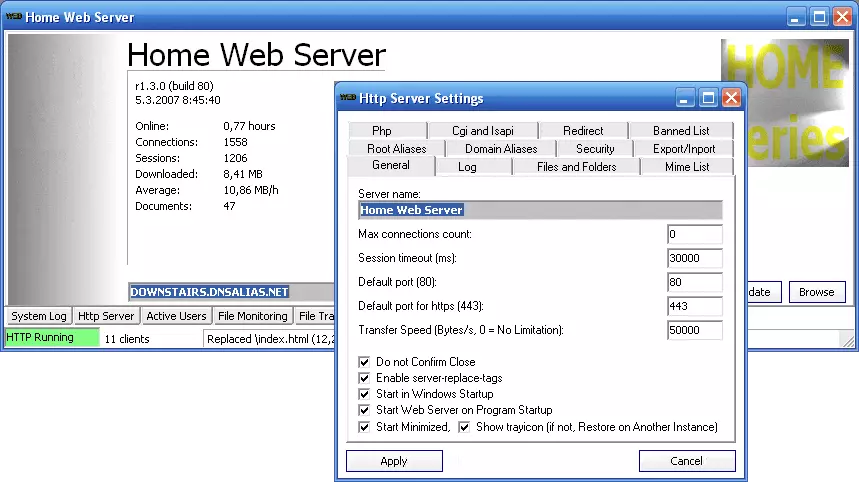 doheem Web Server