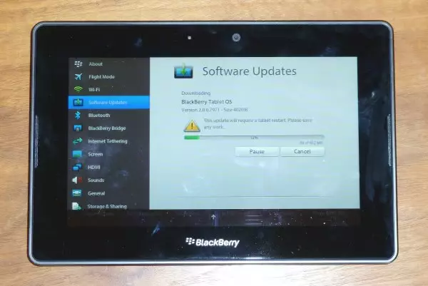 Blackberry Playbook OS v2 värskendus tuleb täna [värskendatud, see on väljas!] 2448_3