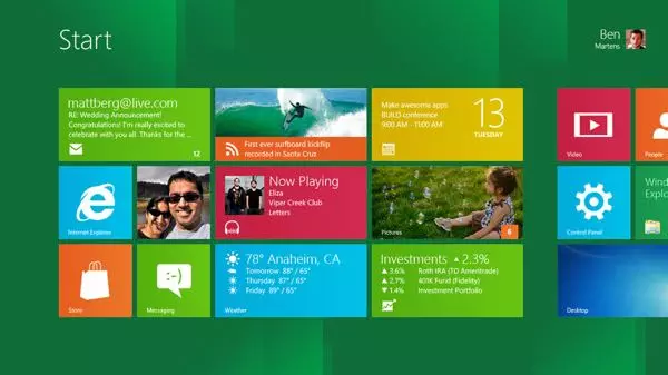 Razmišljanja o Windows 8 Developer Preview 2459_1