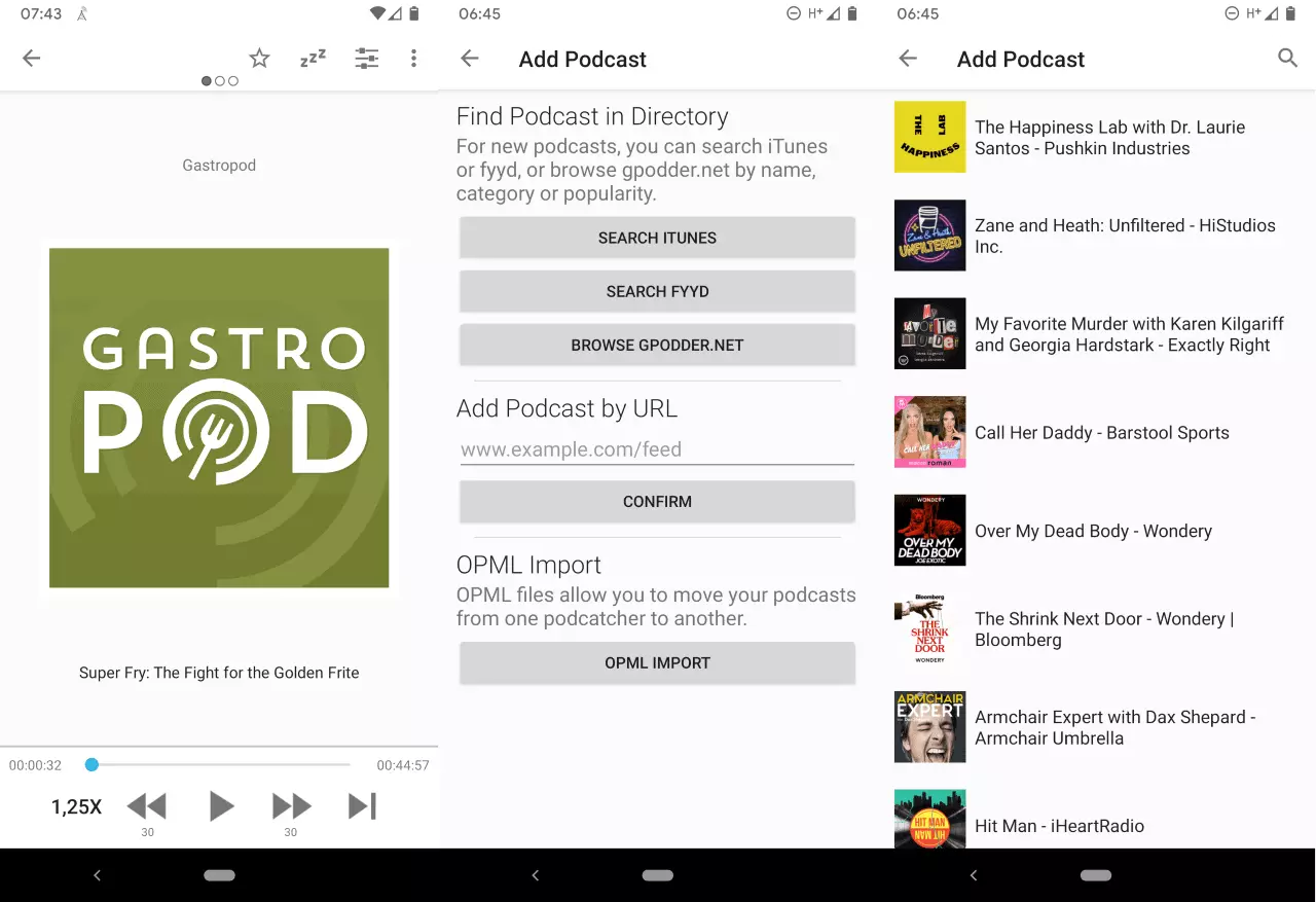 AntennaPod là trình phát podcast yêu thích mới của tôi dành cho Android